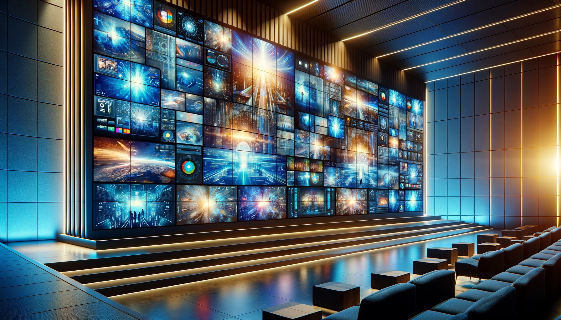 Experience Immersive Viewing With A Multi-Display Wall | Video Wall 21
