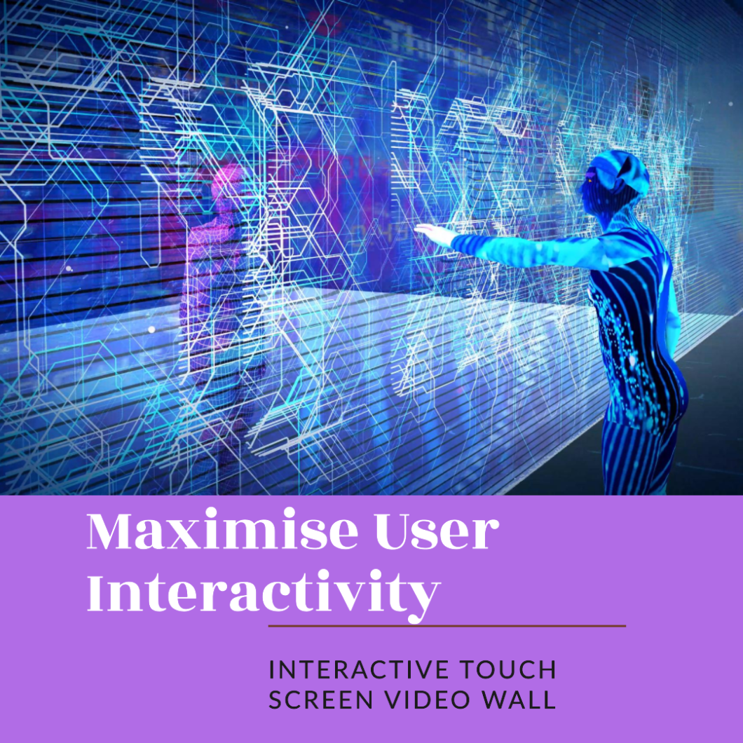 Maximise User Interaction With Our Multi Touch Video Wall | Video Wall 21