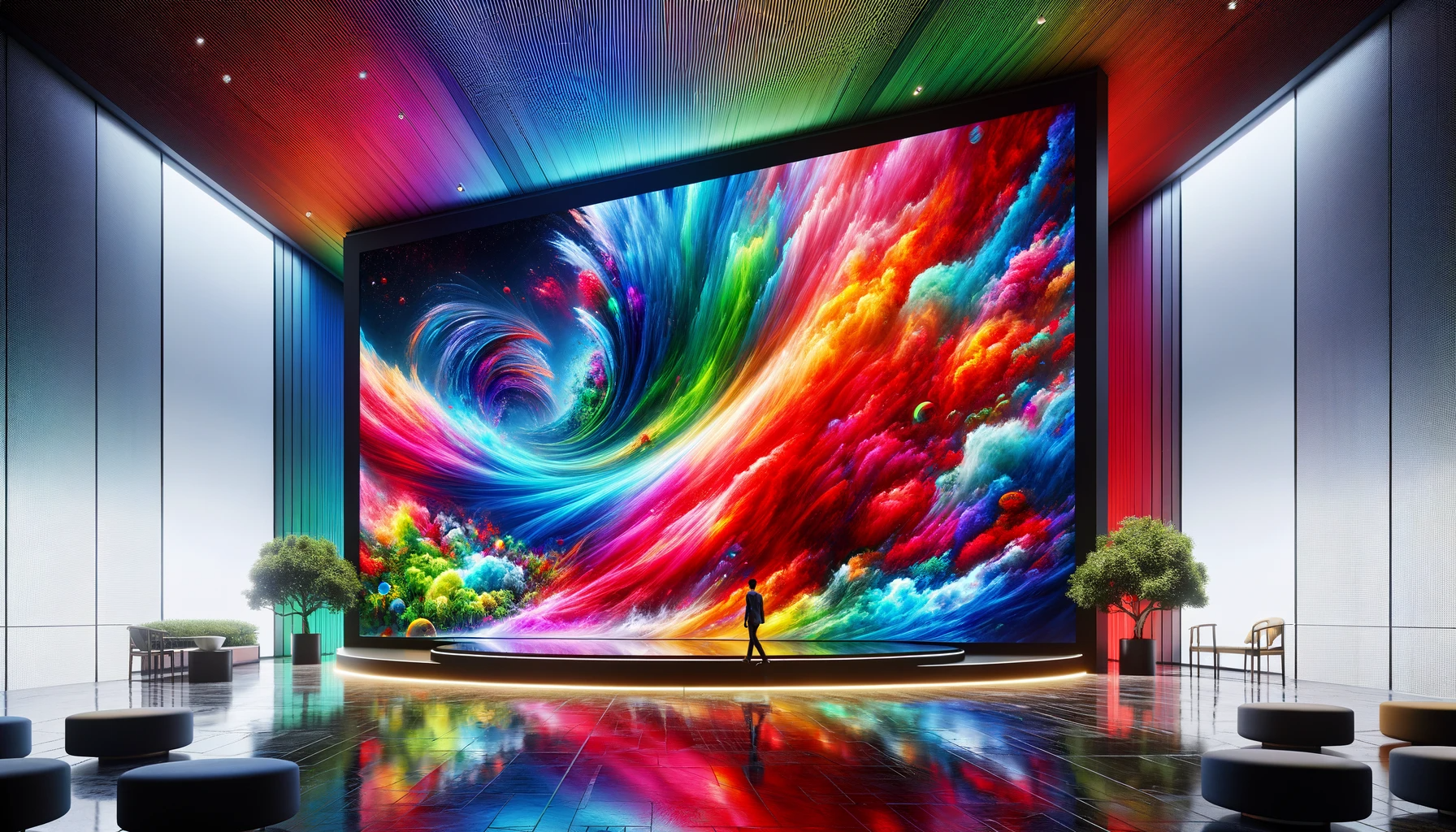 Elevate Your Viewing Experience With Our Stunning HD LED Wall | Video ...
